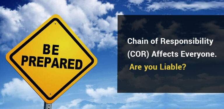 Chain of Responsibility (CoR) System | Transport Contractor Consultants ...
